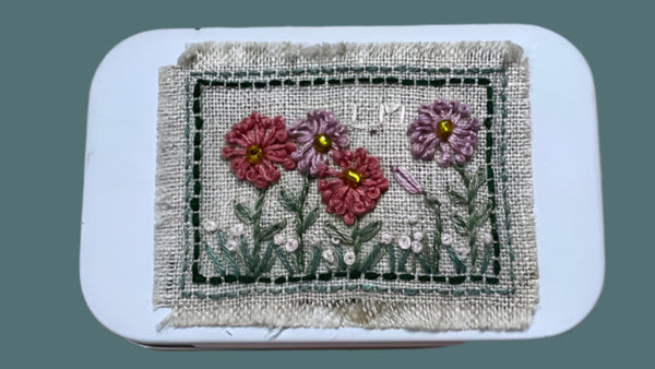 Embroidered Travel Tin Kit – Forage