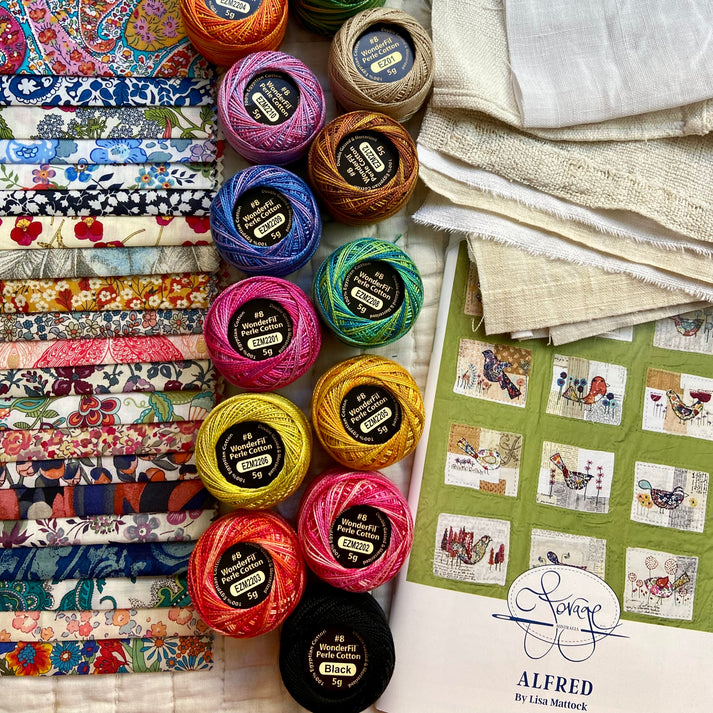 Alfred Quilt Slow Stitching Kit – Forage