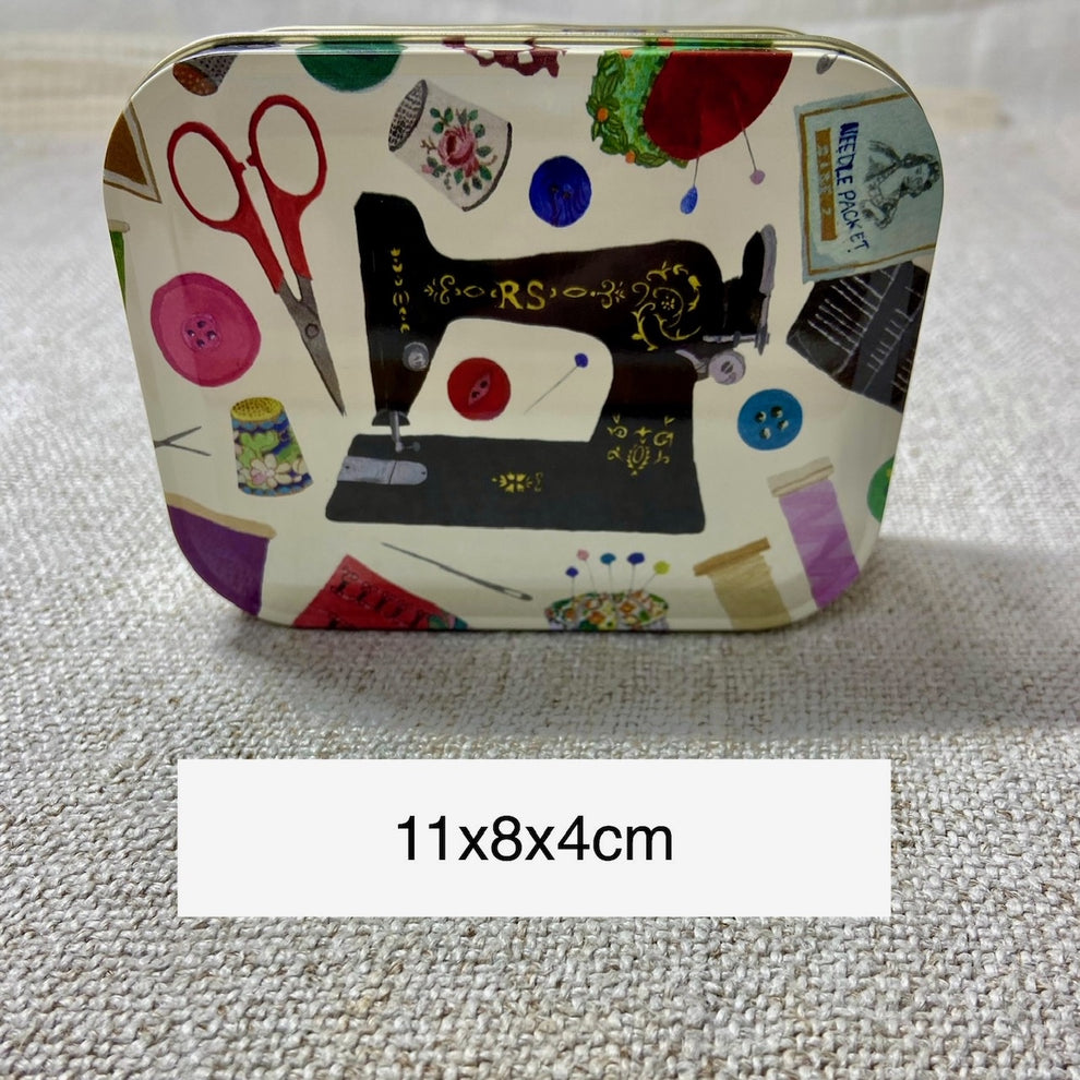 Sewing Machine Motif Storage Tin – Forage