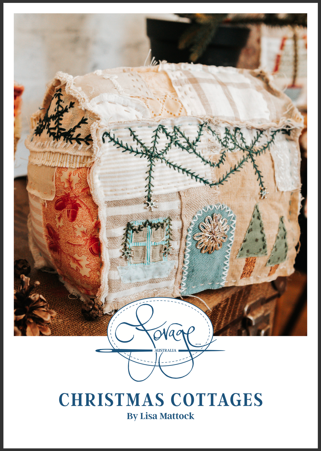 Christmas Cottages Slow Stitching Pattern – Forage