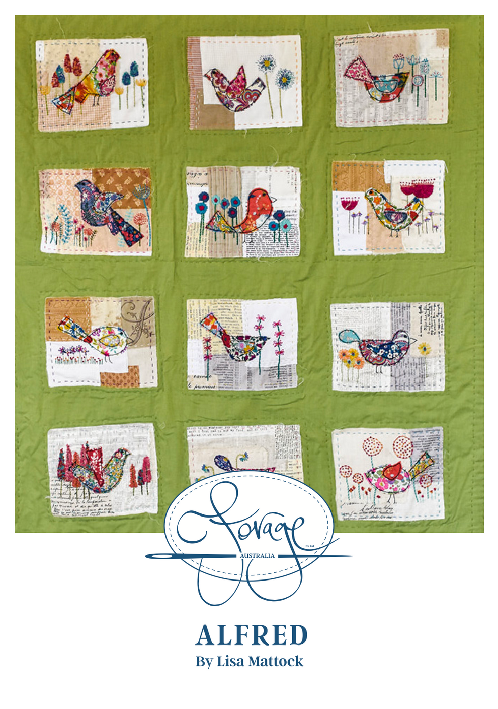 Alfred Quilt Pattern – Forage