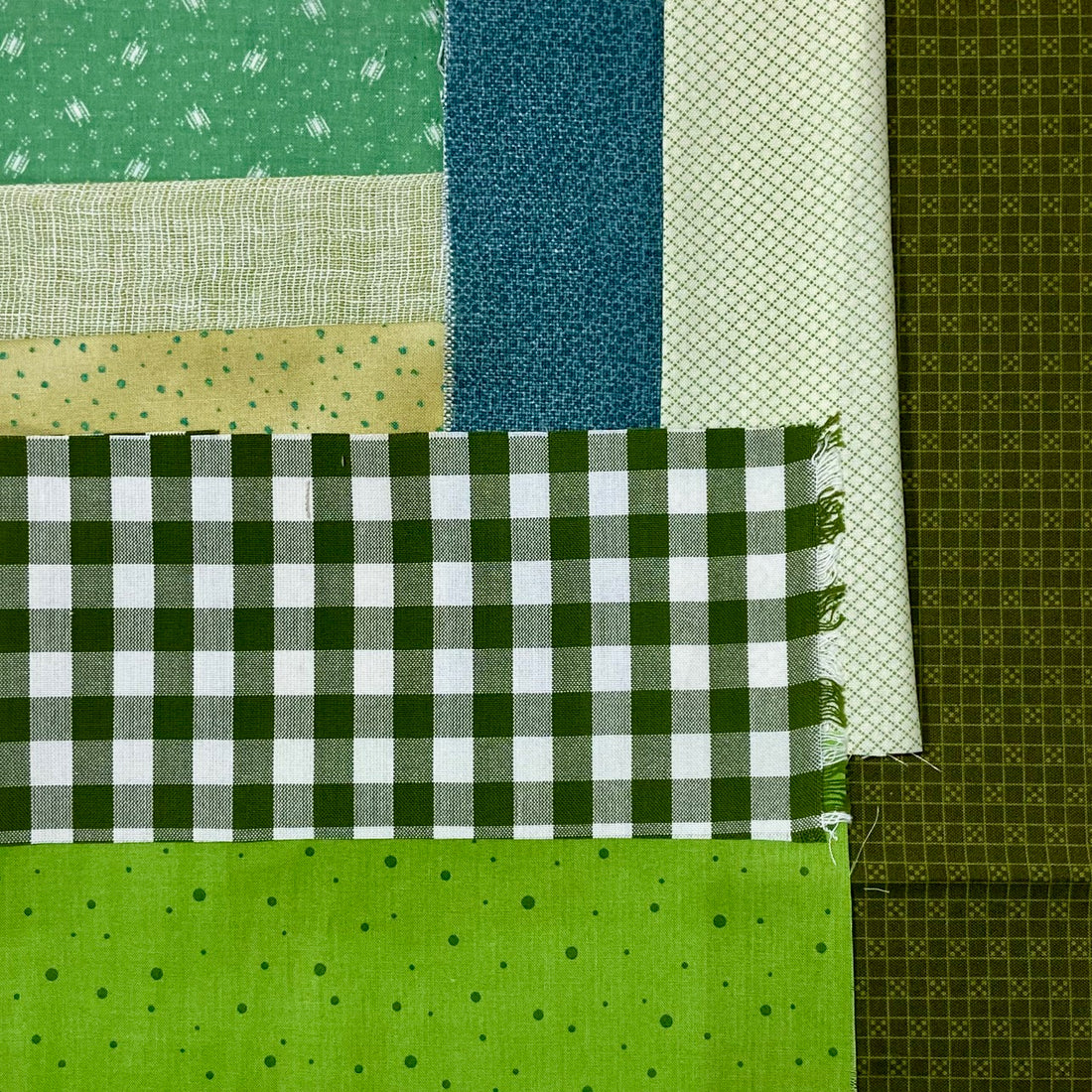 Reclaimed Textile Mixed Pack - Green – Forage